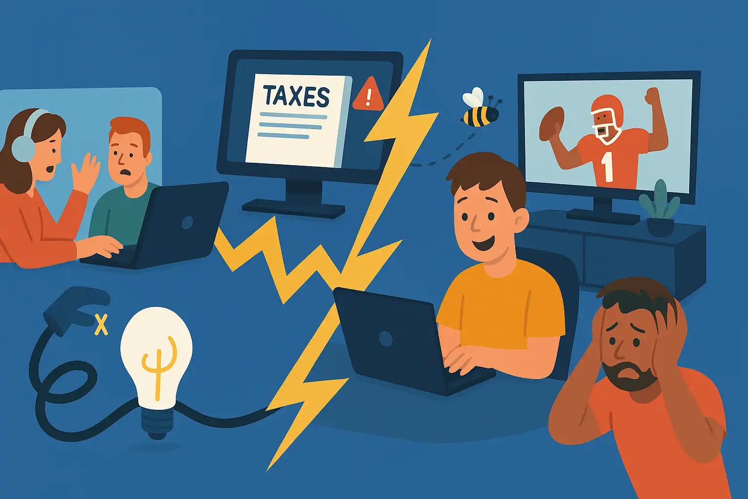 Why Your Internet Goes Out at the Worst Possible Time (According to ...
